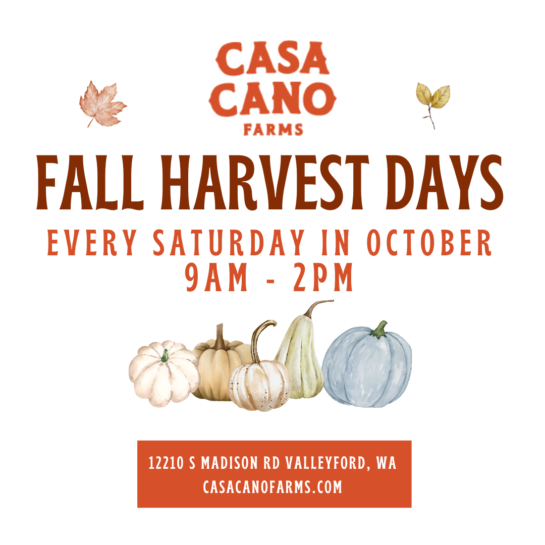 Eat Local First - Casa Cano Farms Fall Harvest Days